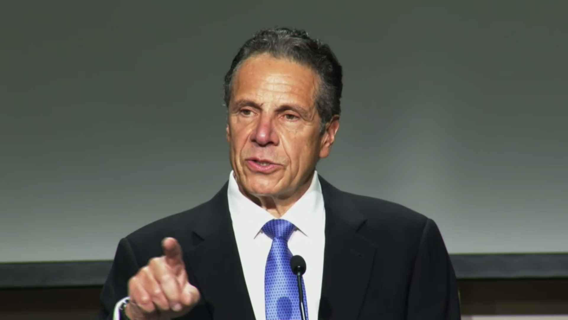 Cuomo makes first public address since resignation