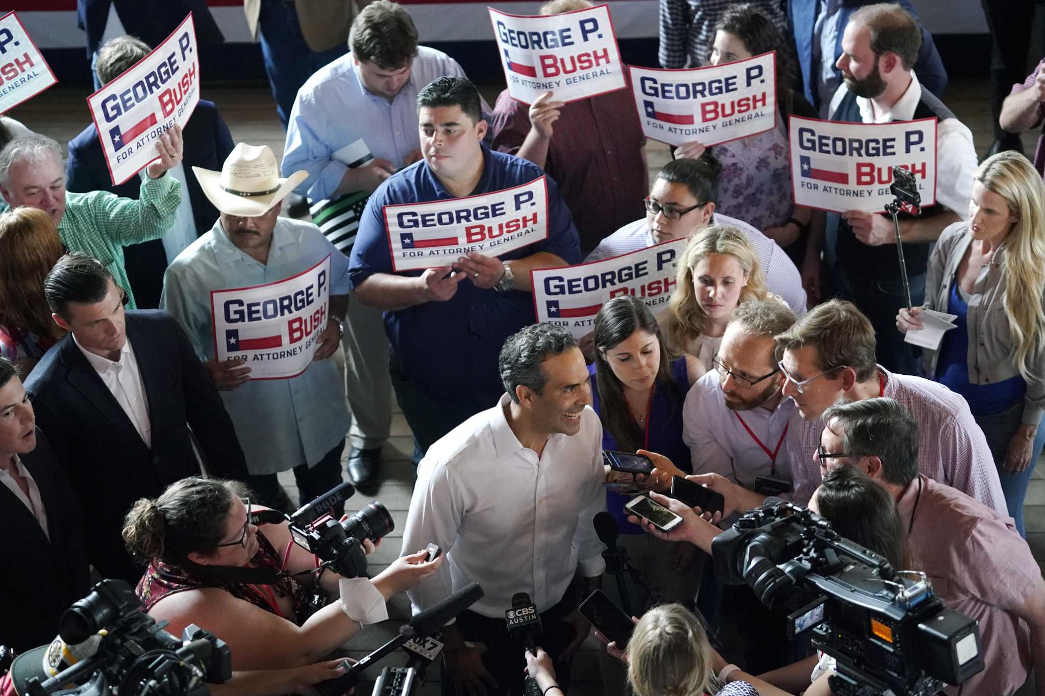 George P Bush Faces Uphill Climb In Runoff Election As Ag Paxton