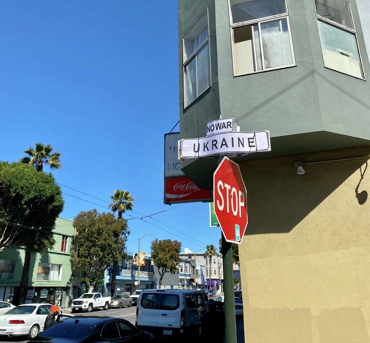 San Francisco street 'renamed' in protest of Russia
