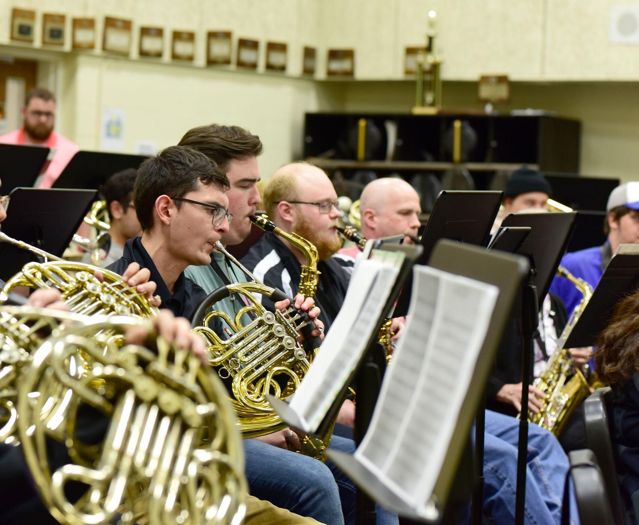 Community band set to share joy of music at March 20 concert