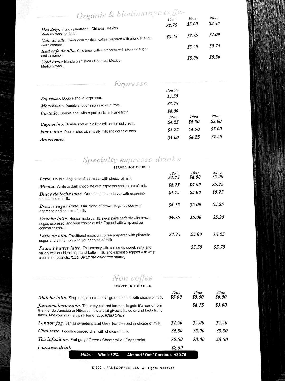 Pan & Coffee a sandwich-coffee shop and bakery in San Antonio’s Stone ...