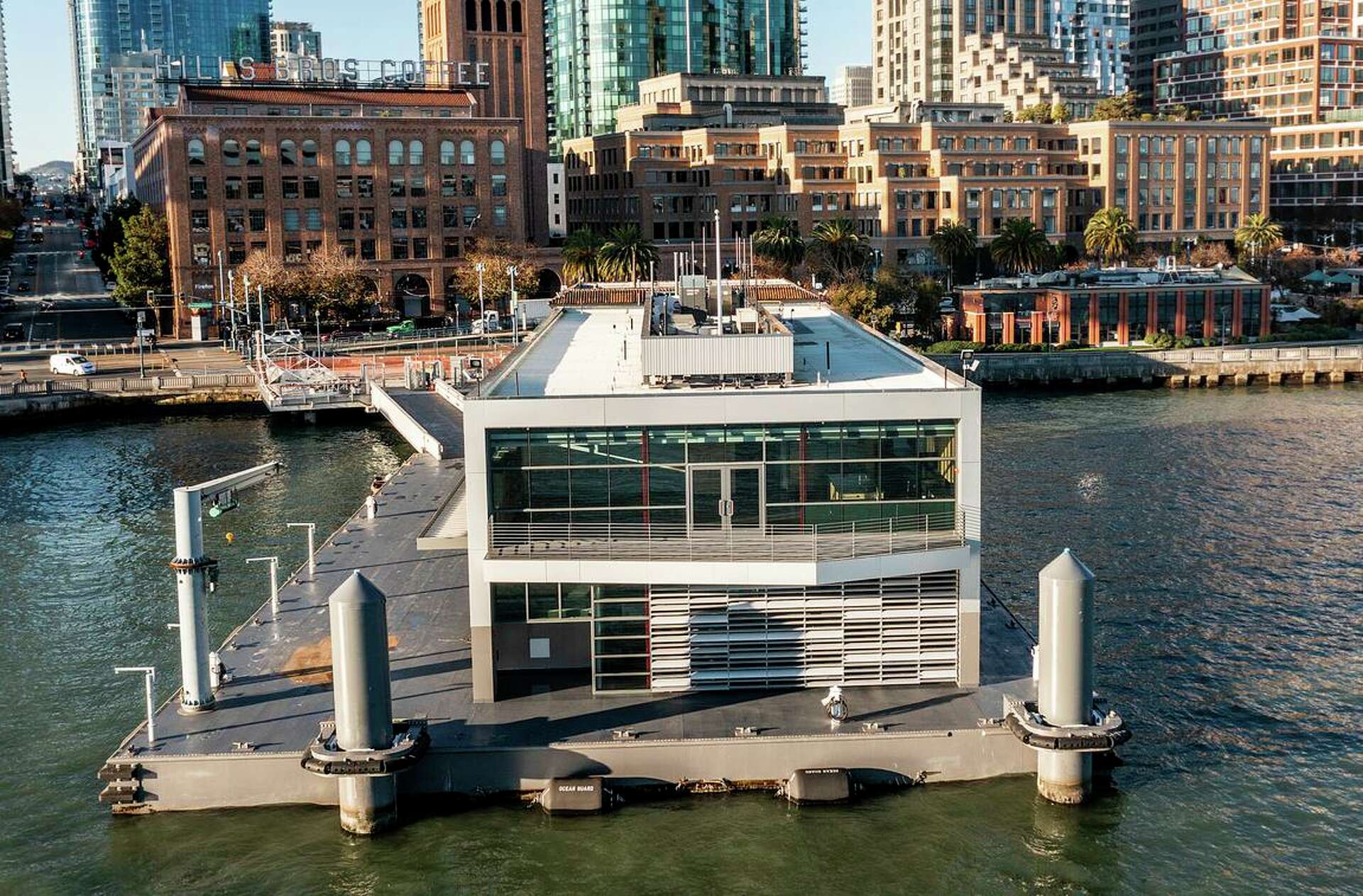 S.F.’s newest fire station is floating off the Embarcadero