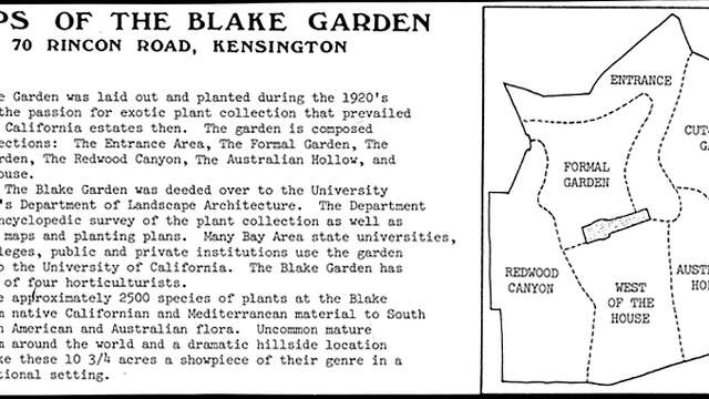 100-year-old Blake Garden in East Bay is turning a new leaf