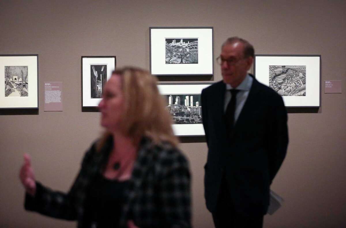 M.C. Escher exhibition presents strange realities and reptiles at the MFAH