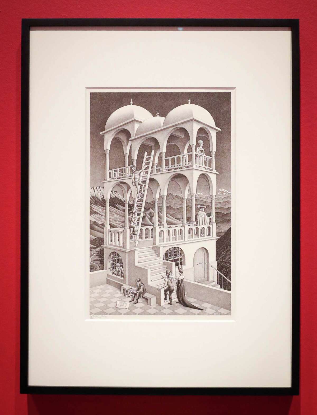 M.C. Escher exhibition presents strange realities and reptiles at the MFAH