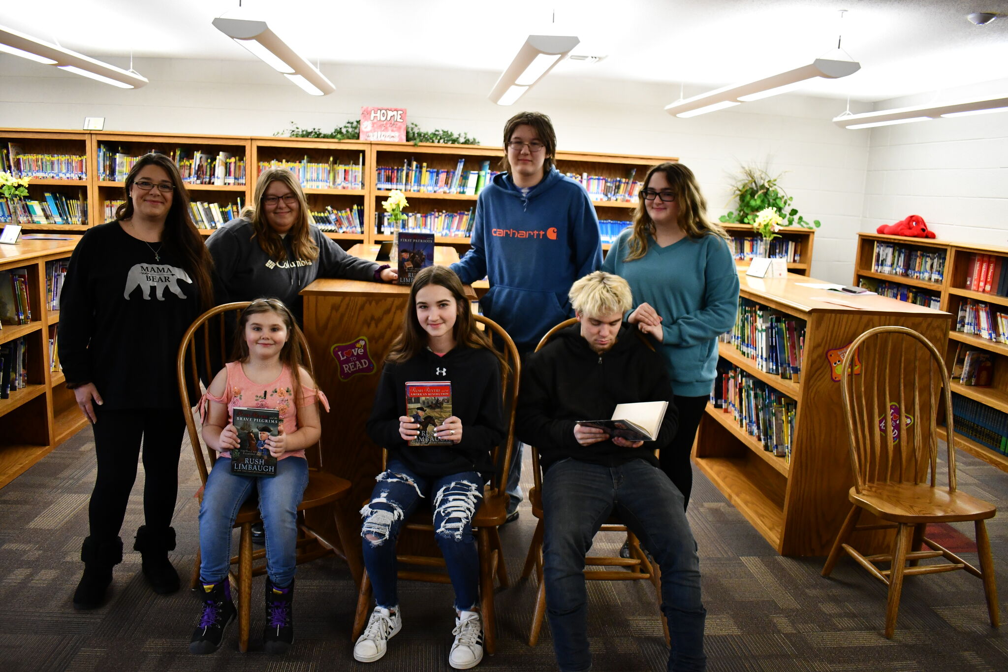 Owen-Gage students travel back in time with literary journey
