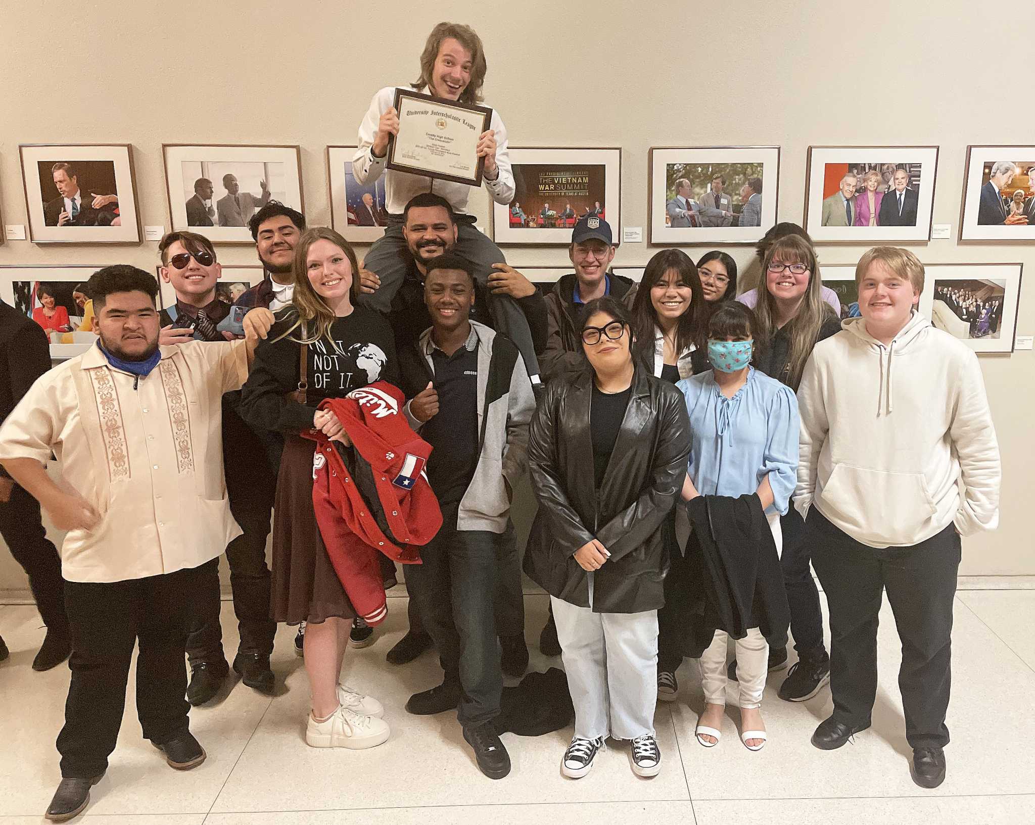 Crosby students awarded fourth in state at UIL film contest