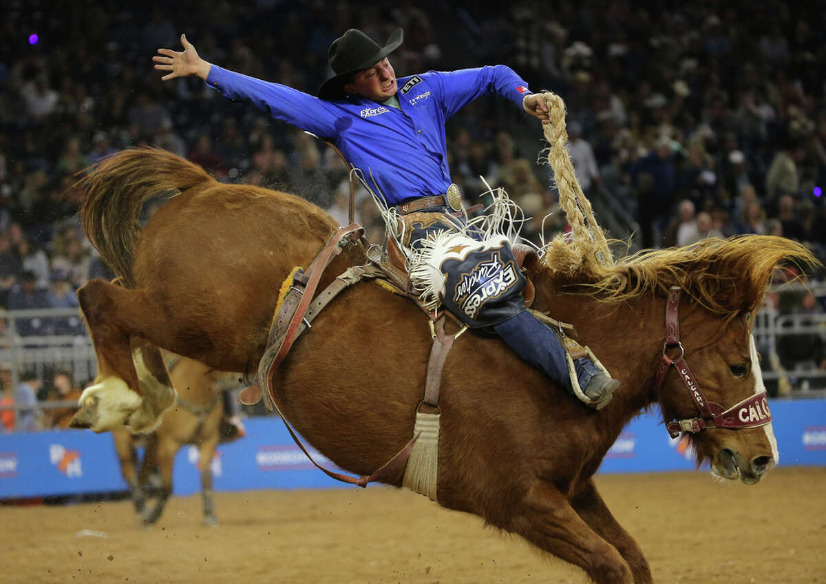 Cole Reiner wins bareback title at RodeoHouston Super Shootout