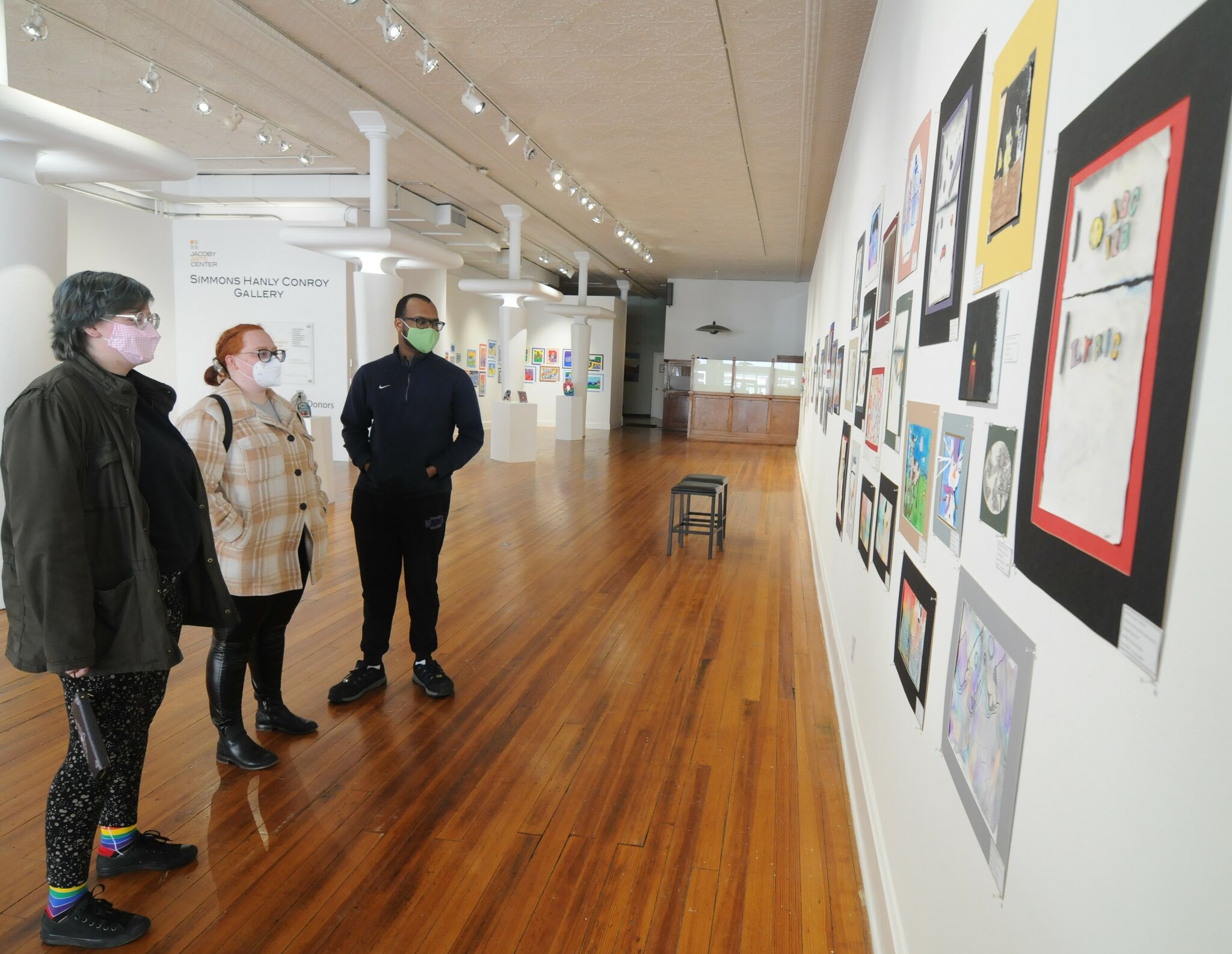 Jacoby exhibit features very young artists