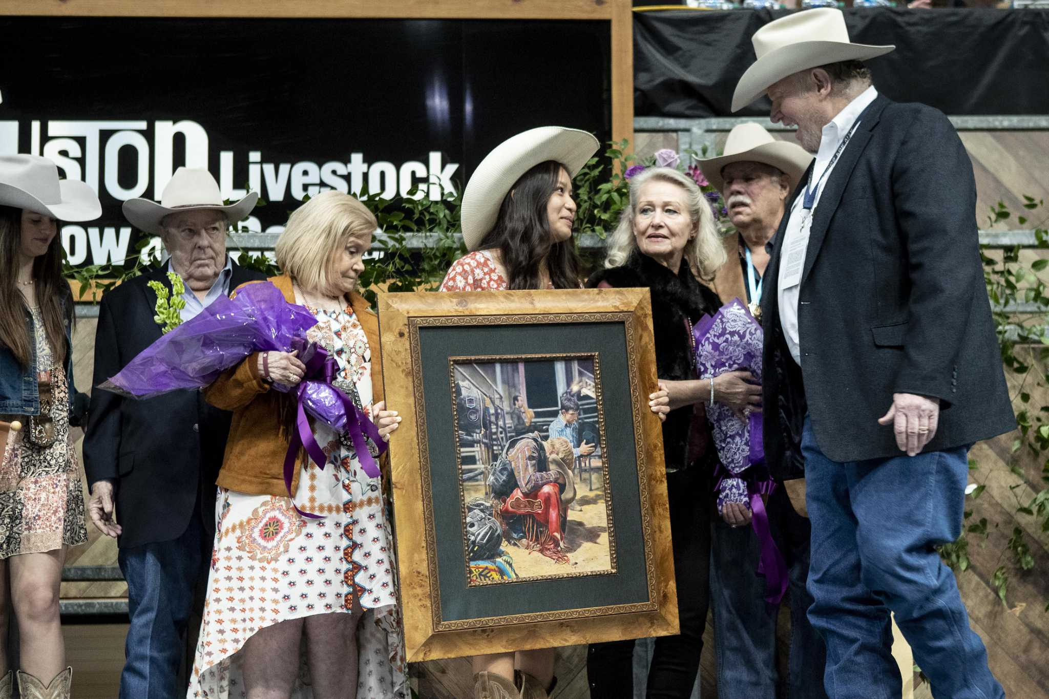 Houston Rodeo's annual student art auction breaks records; one painting ...