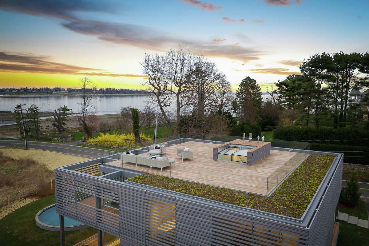 CT home with retractable glass ceiling designed by Hudson Yards ...