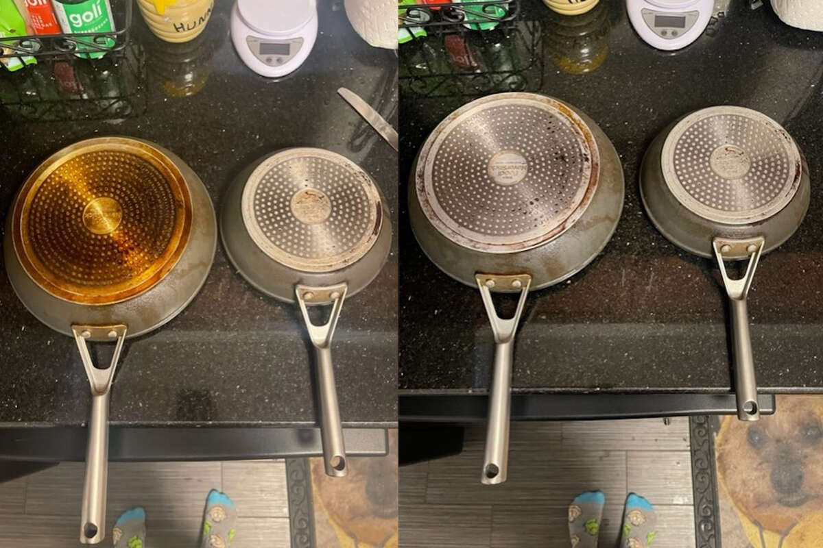 This $10 Scrub Daddy PowerPaste has revived my burnt pots and pans