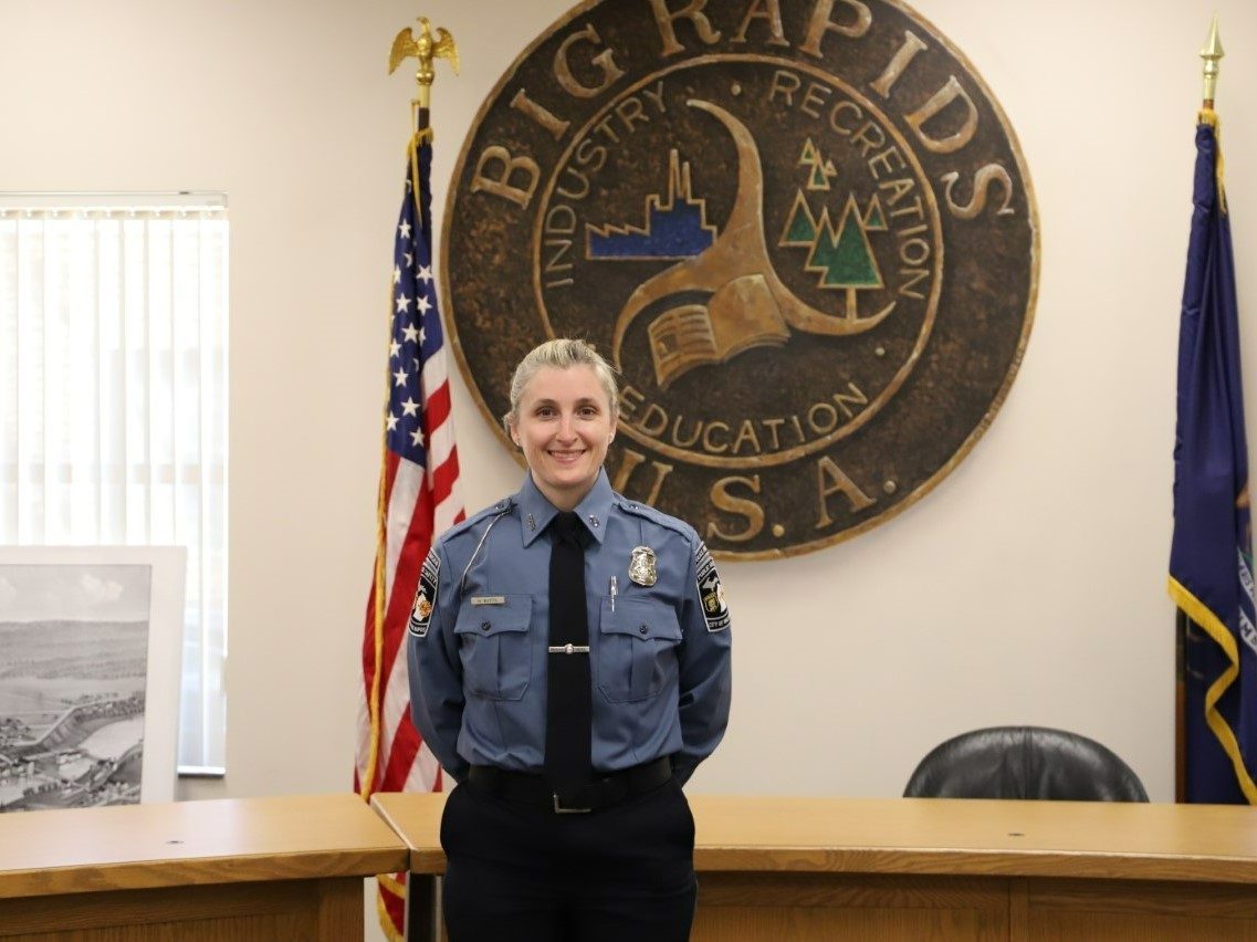 Women's History Month: Big Rapids police officer brings compassion to job