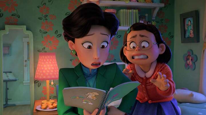 These are the 'inappropriate' scenes from Pixar's 'Turning Red' parents ...