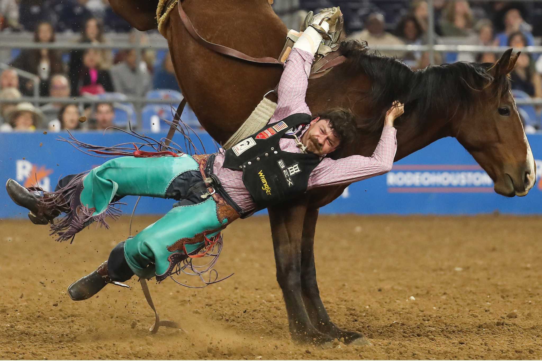 Tuesday's action at RodeoHouston