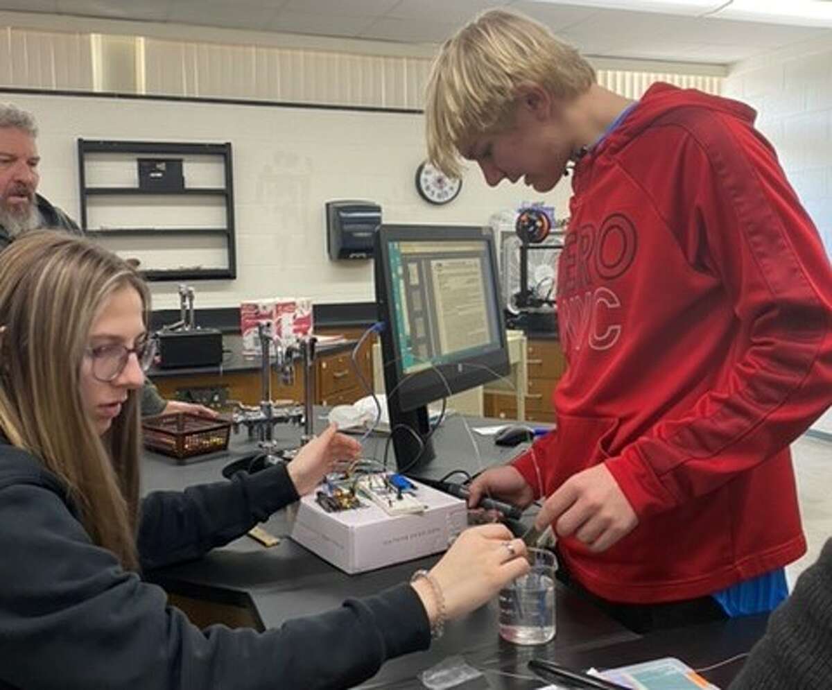 Photos: Manistee Catholic Central ready for Science Olympiad regional