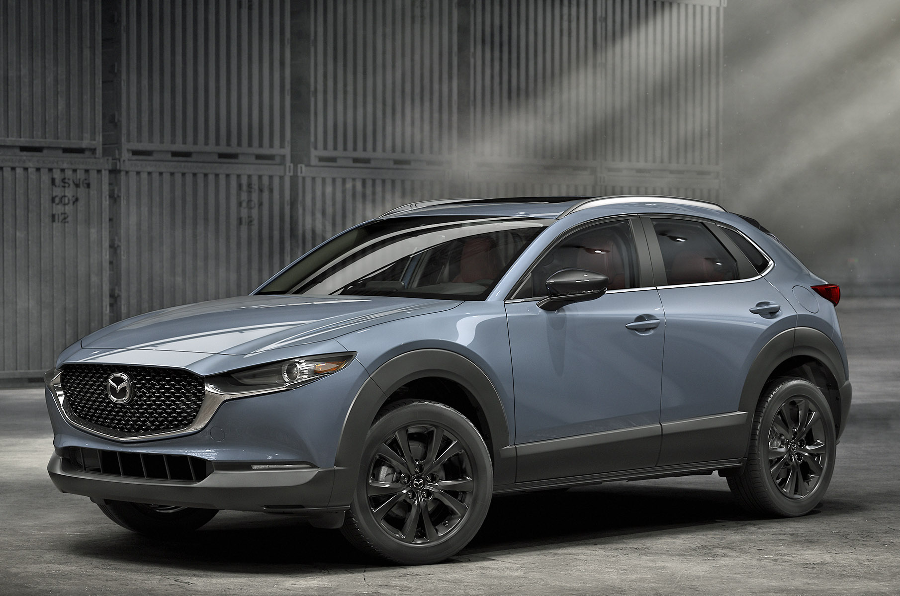Mazda has three sporty crossovers, with AWD, available turbo engines