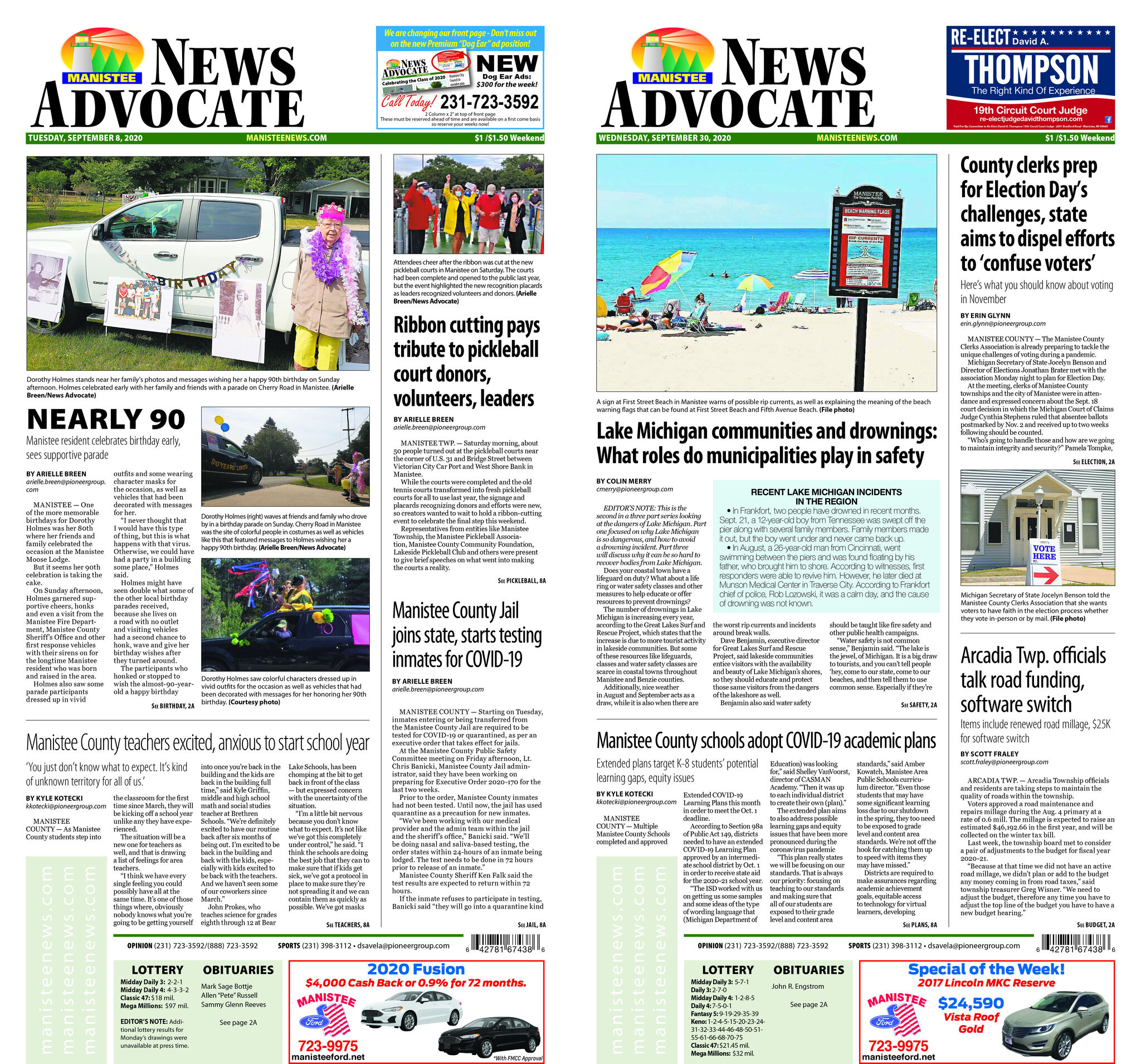 News Advocate nominated for Newspaper of the Year