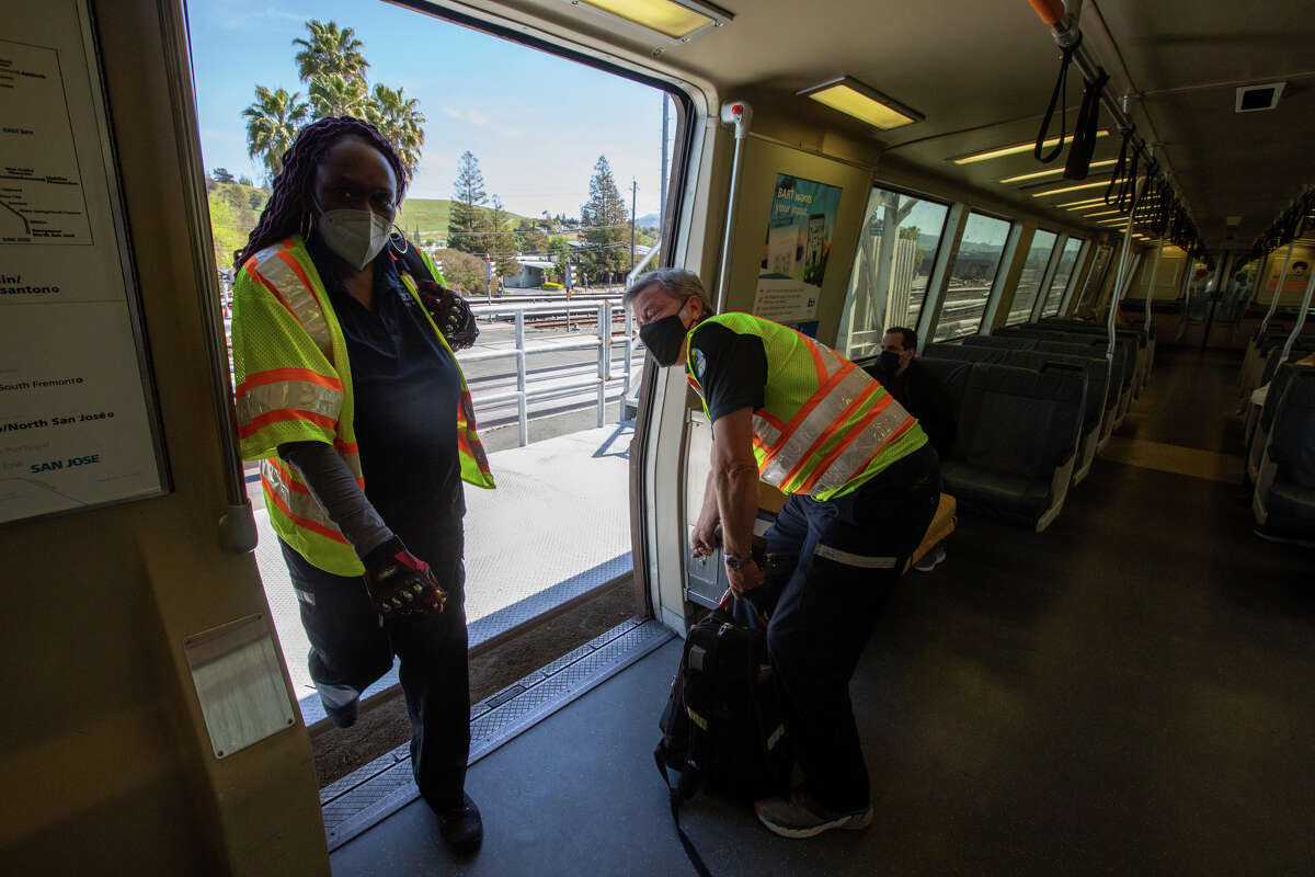 Seeing inside the Transbay tube: A ride around the Bay Area with a BART ...
