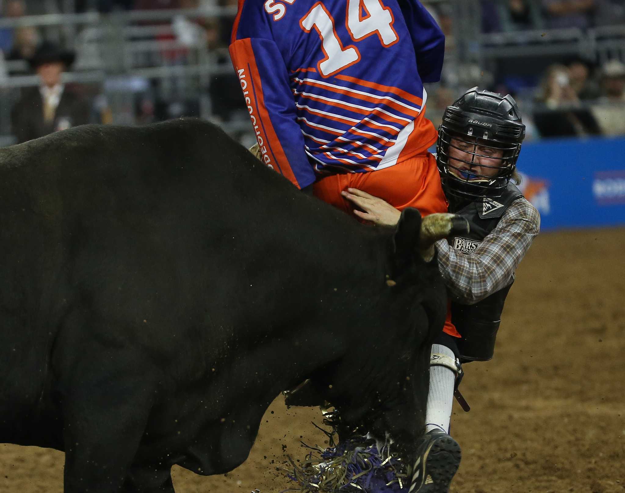 Thursday's action at RodeoHouston