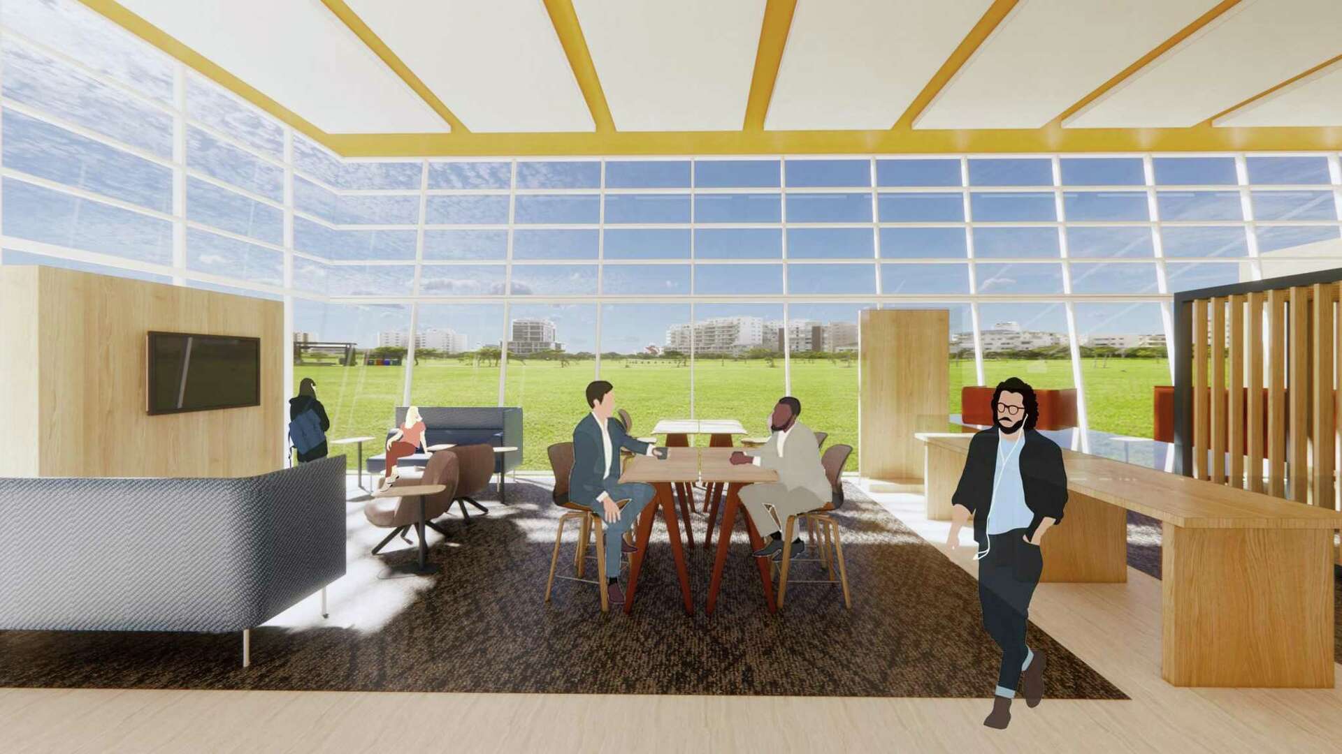 Shell's pilot office redesign in Houston offers a peek at the hybrid ...