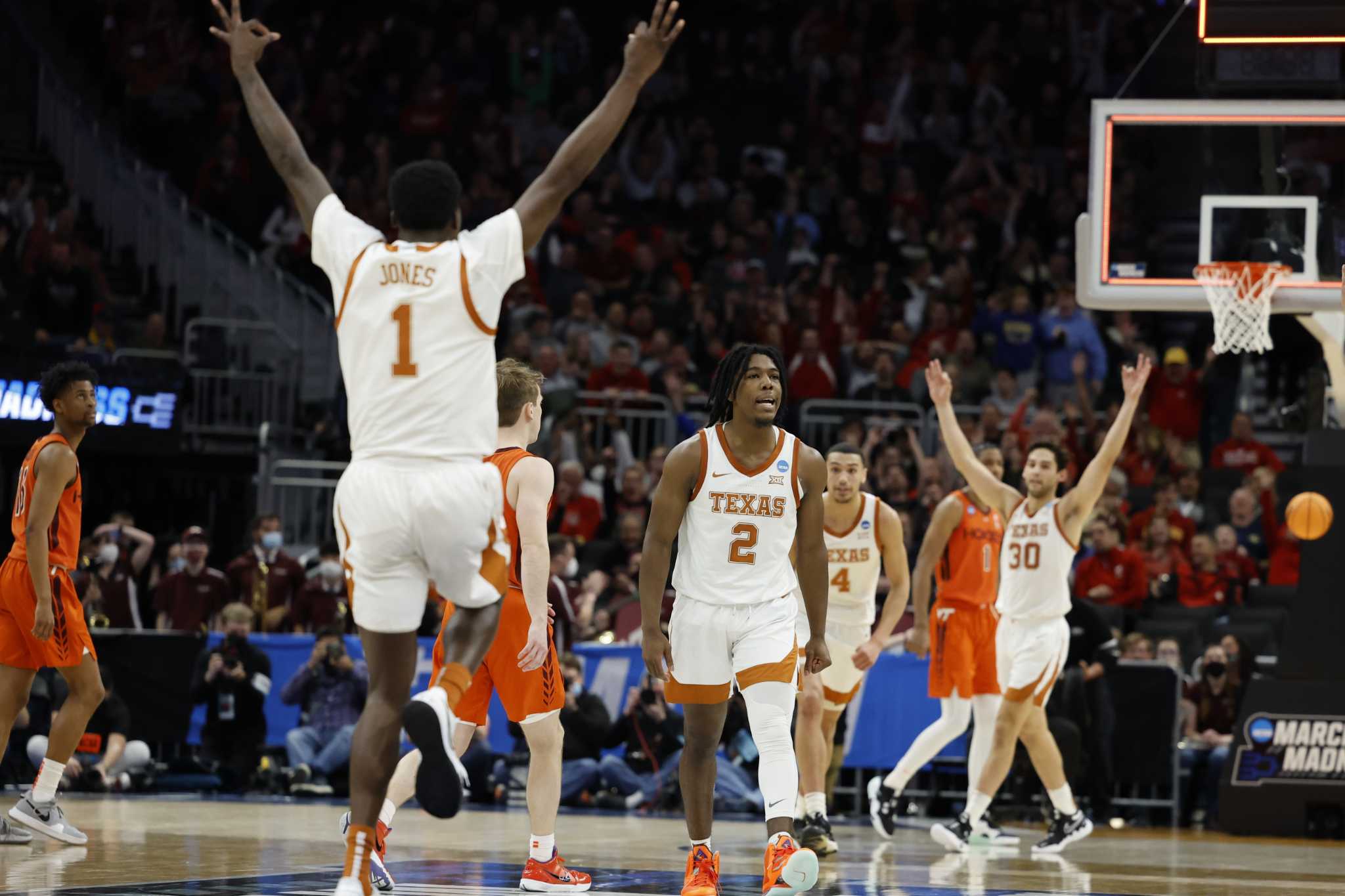 Texas guard Marcus Carr's momentous half-court heave was years in the ...