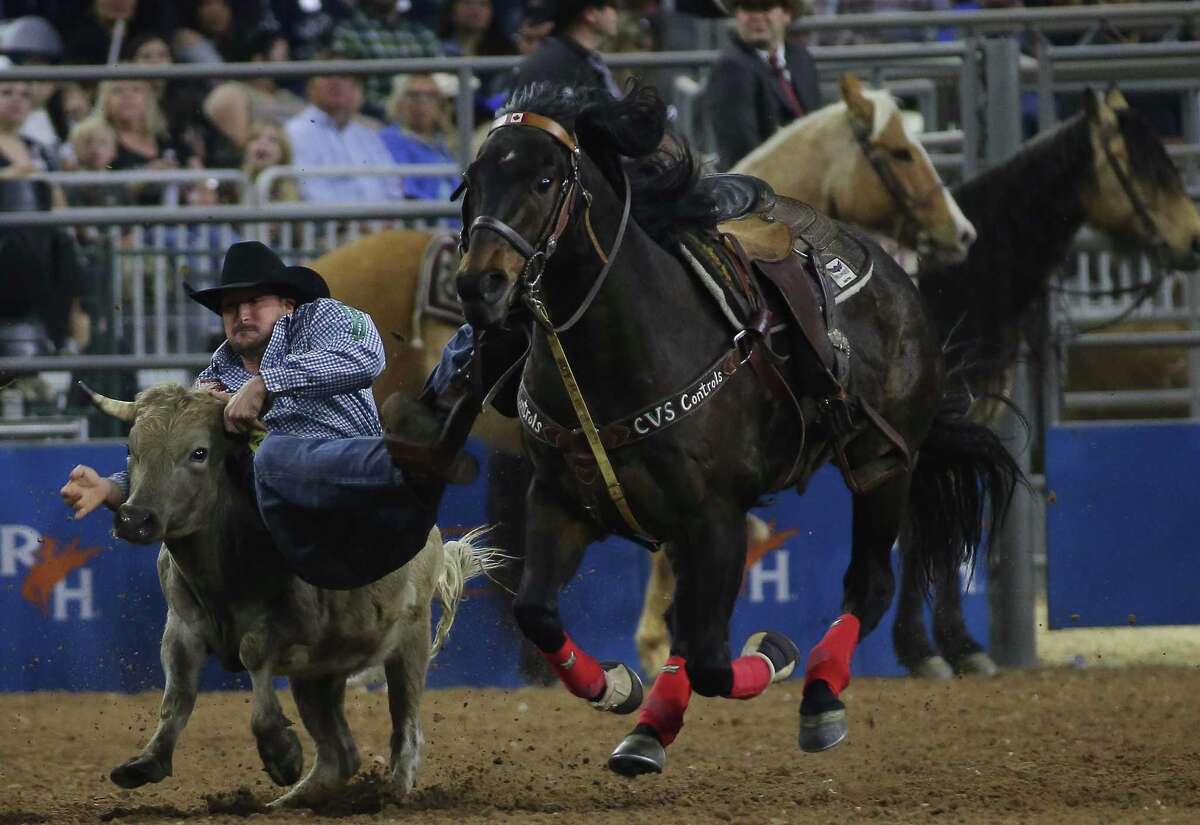 Saddle bronc rider Wyatt Casper wins RodeoHouston Wild Card