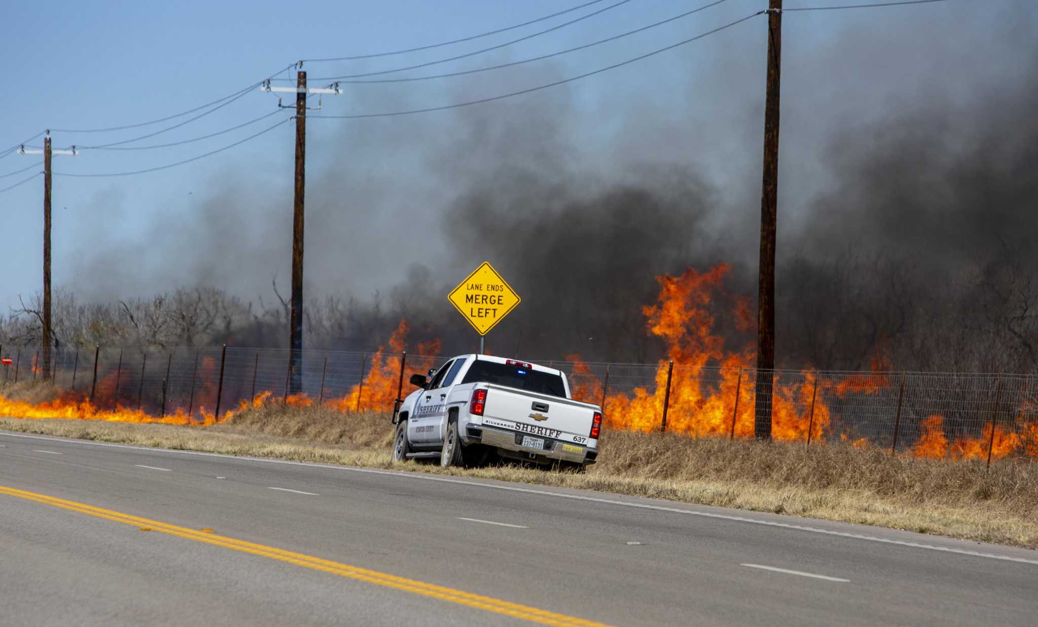 The risk of fire will be high Sunday for many surrounding counties ...