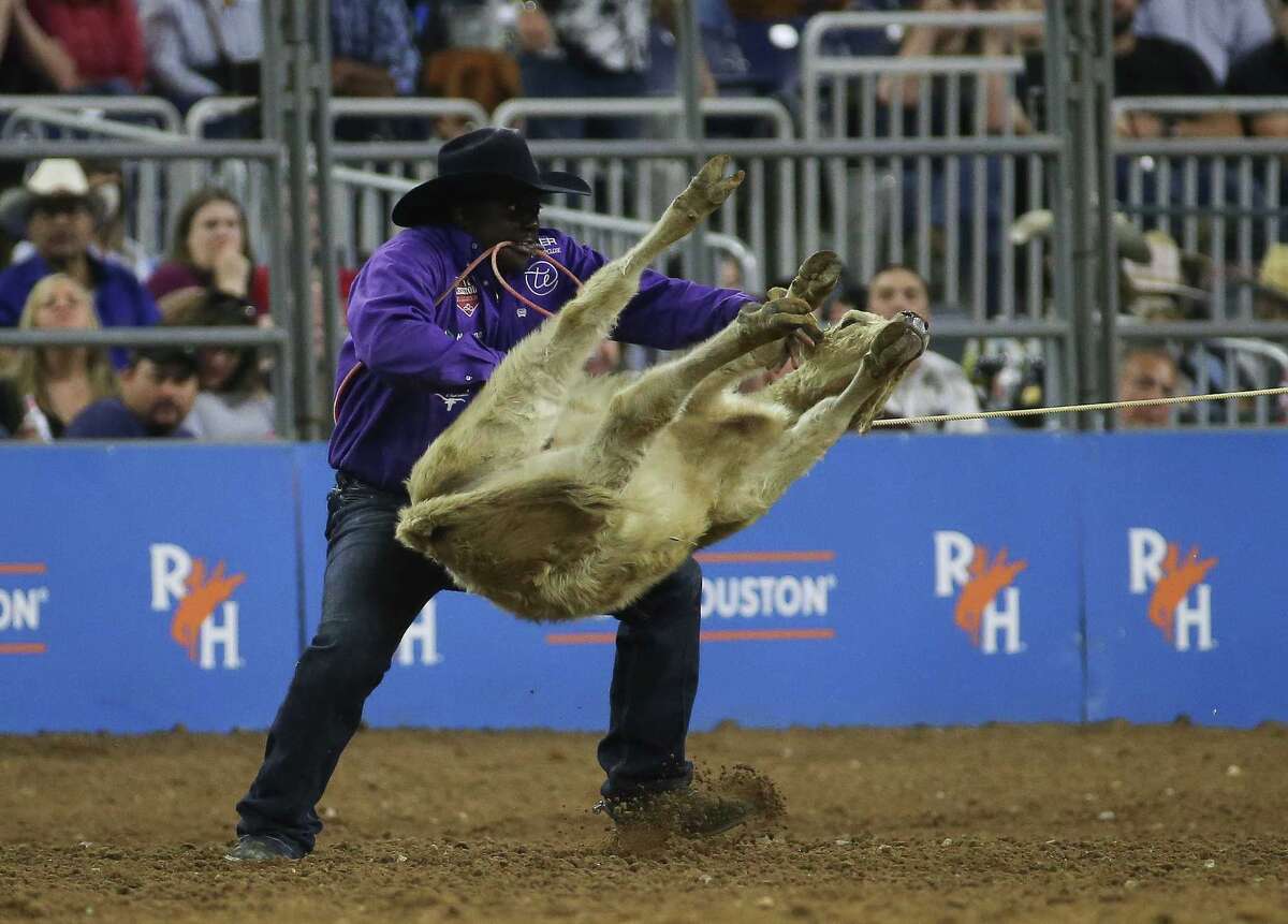 John Douch claims RodeoHouston tie-down roping championship