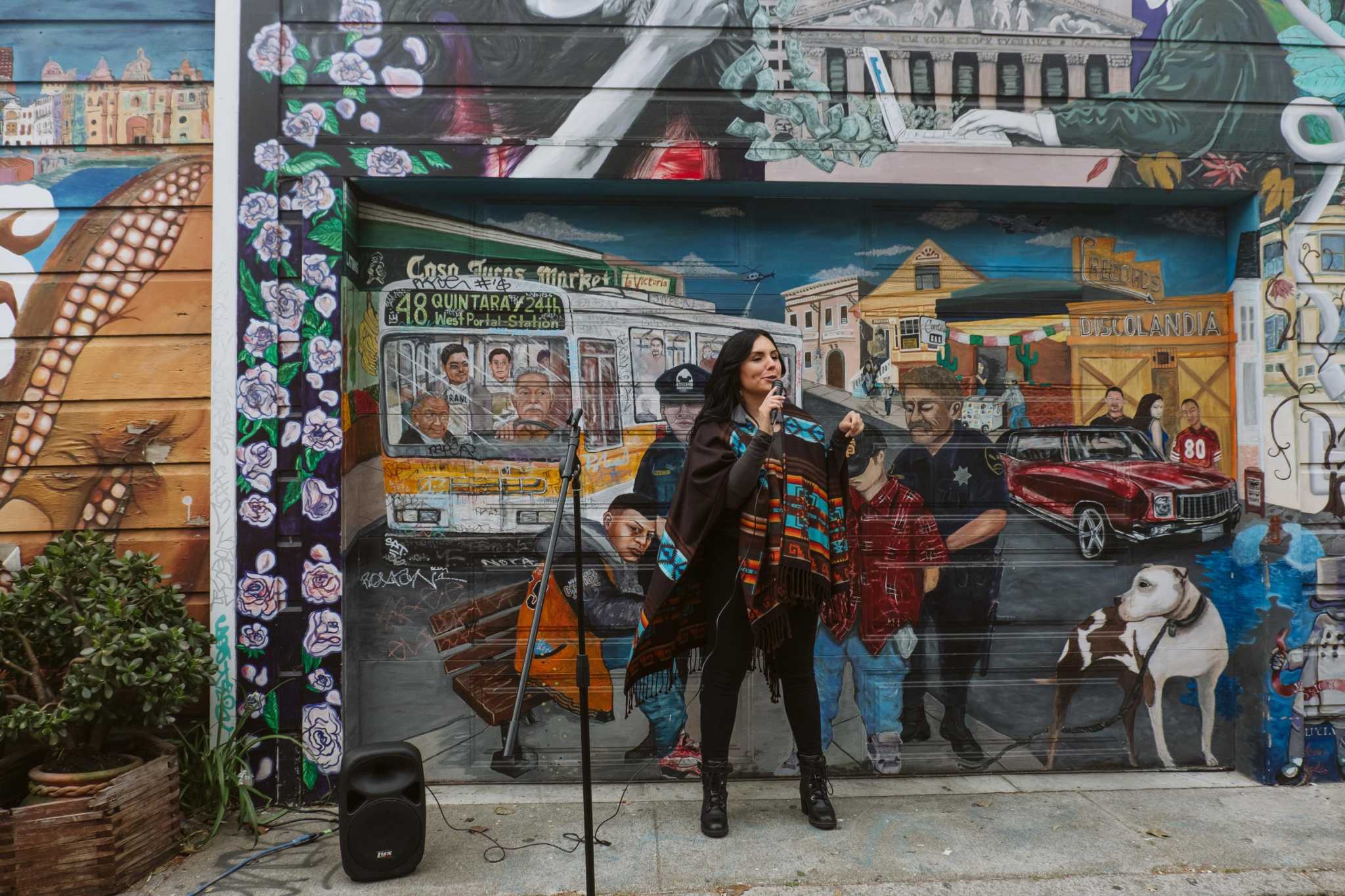Famed mural in S.F.’s Mission District freshens up after a decade