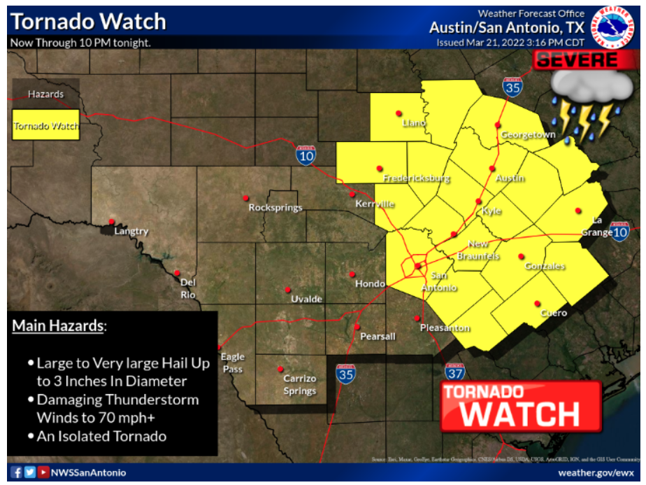 Thunderstorms, high winds pound North Texas; at least 4 hurt