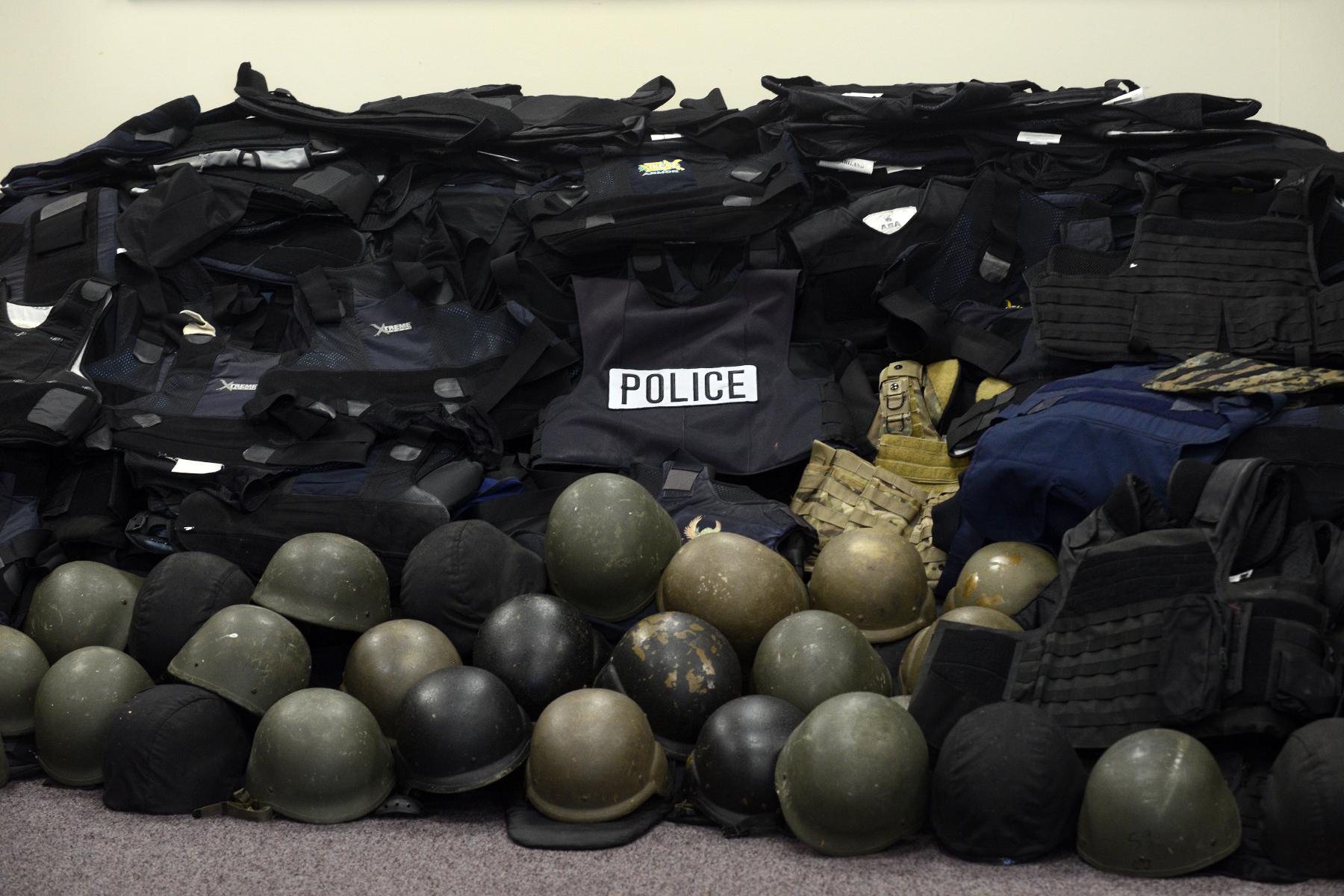CT police departments donate body armor, helmets to Ukraine