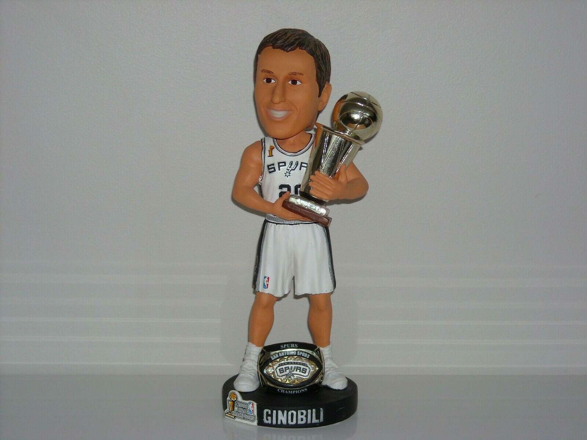 Here are the San Antonio Spurs MVBs — most valuable bobbleheads