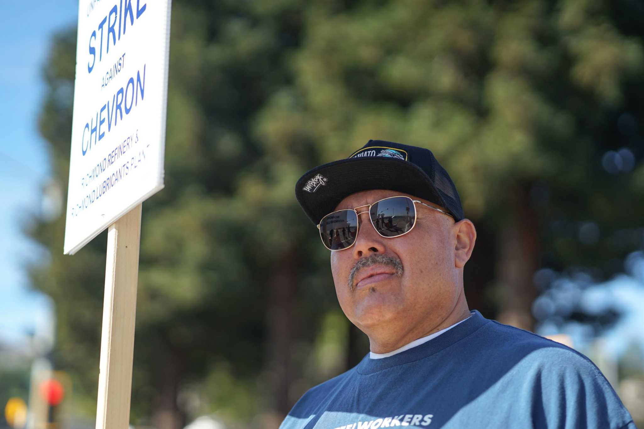 More than 500 Bay Area Chevron workers go on strike, saying they need ...