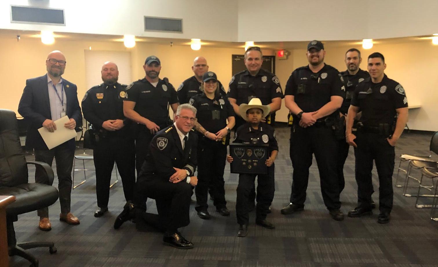 Devarjaye ‘DJ’ Daniel sworn in as honorary assistant chief of Jersey ...