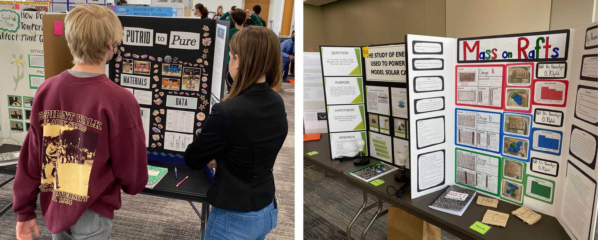 Science Fair Project Poster Board Layout