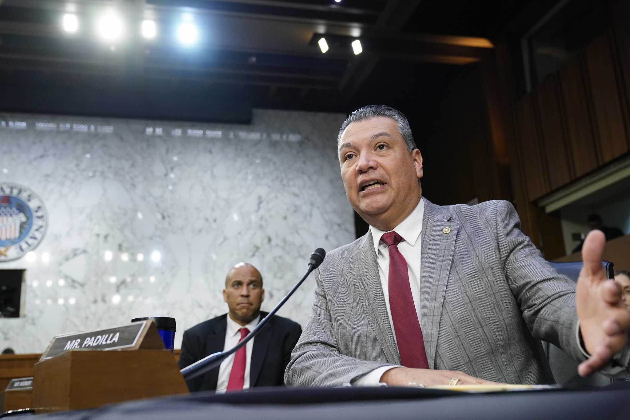 California senator takes on Republican foes during hearing for Supreme ...