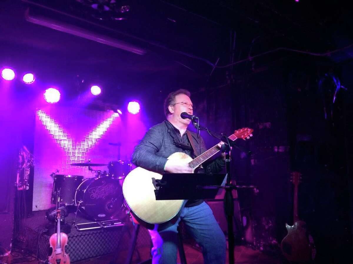 Manistee musician Tim Krause is a true entertainer on stage