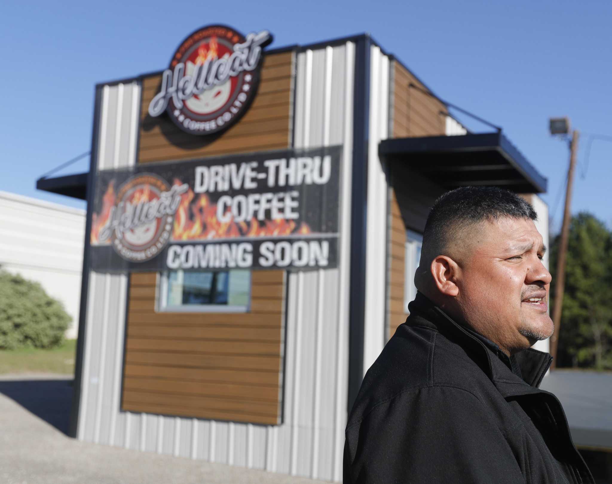 New Hellcat Coffee now open on Texas 105 West