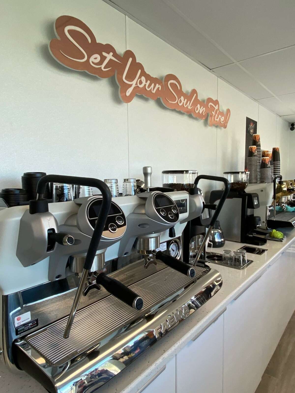 New Hellcat Coffee now open on Texas 105 West
