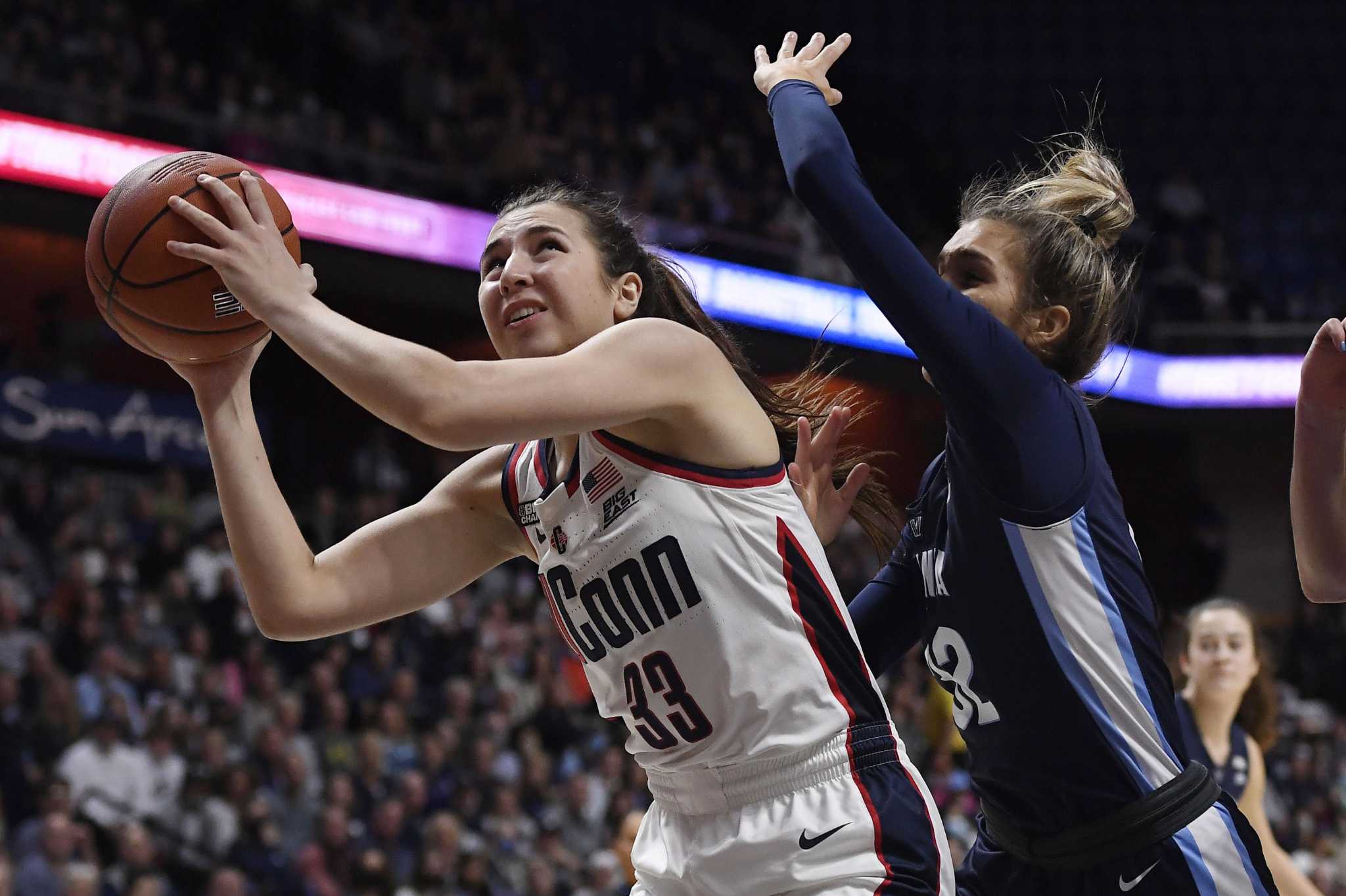 UConn women’s basketball coach Geno Auriemma thinks Caroline Ducharme ...