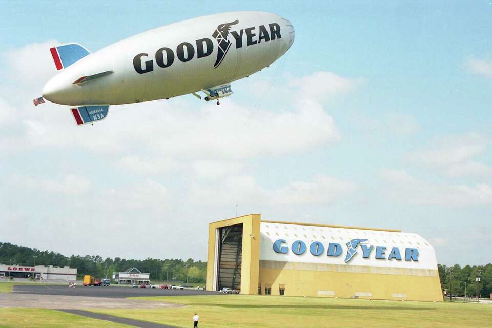 The Goodyear Blimp turns 100. For a time, it used to be based in Texas