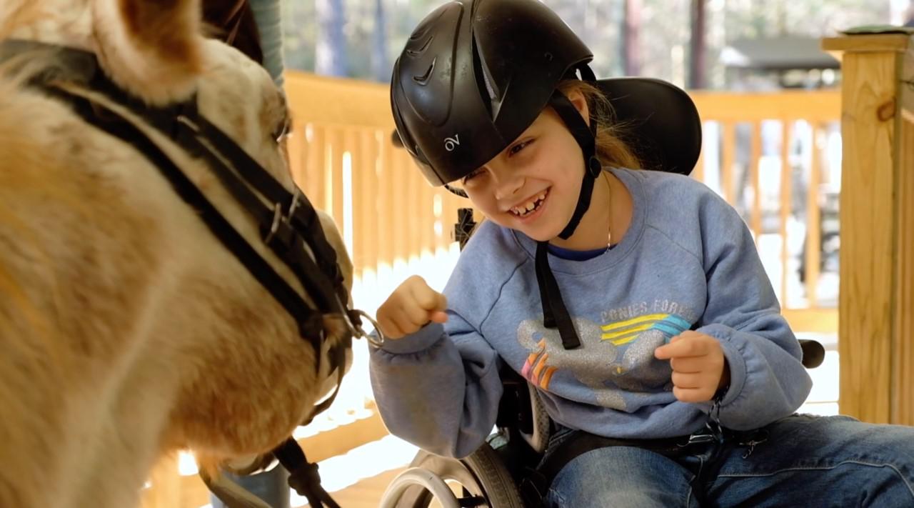Magnolia ranch helps clients live better with horse therapy