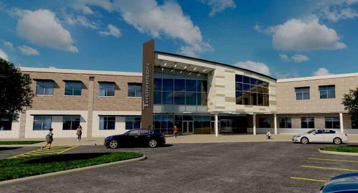 Frame for new Thompson school rises in South Belt