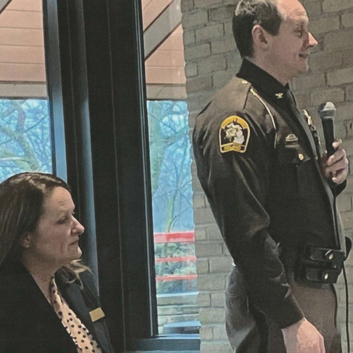 Sheriff, police chief visit with seniors during 'Law Day' at Riverside