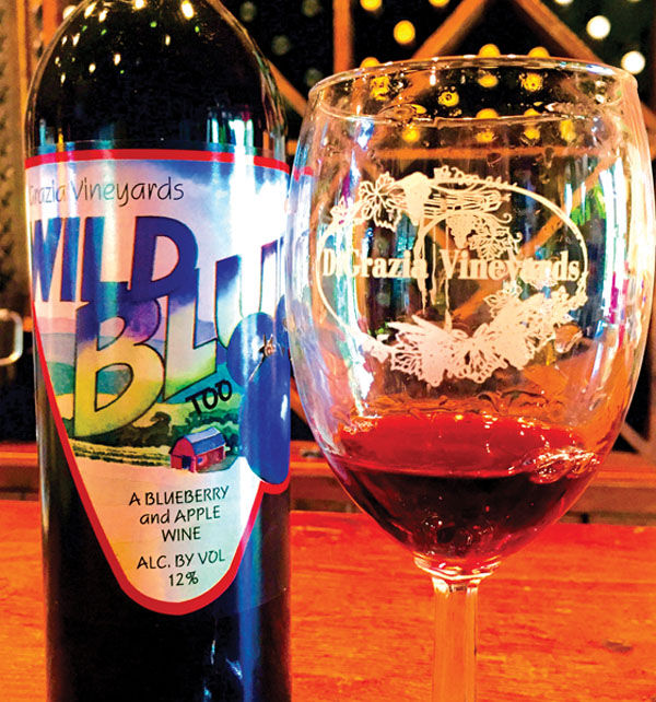 One Drink: Wild Blue Too, a Blueberry & Apple Wine from DiGrazia Vineyards