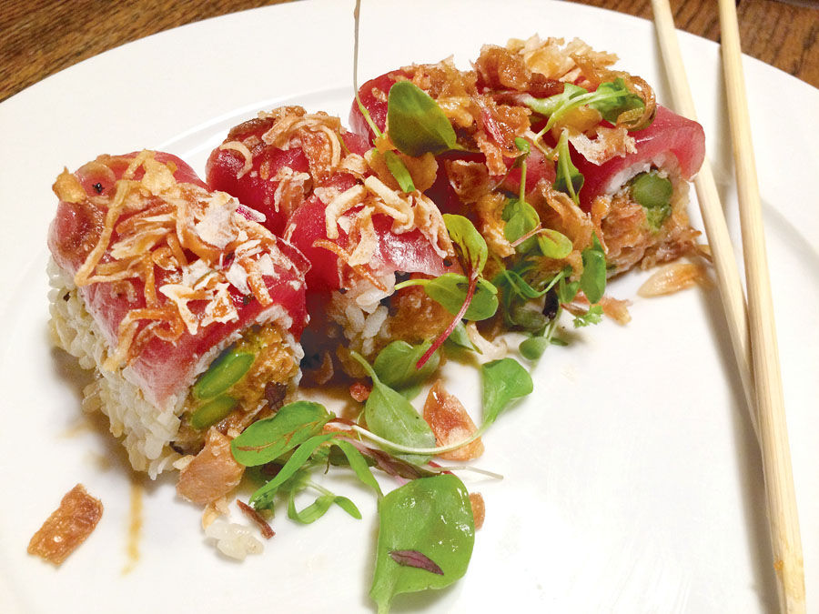 One Dish: TNT Lover Sushi Roll at Ki Asian Bistro & Sushi, Danbury