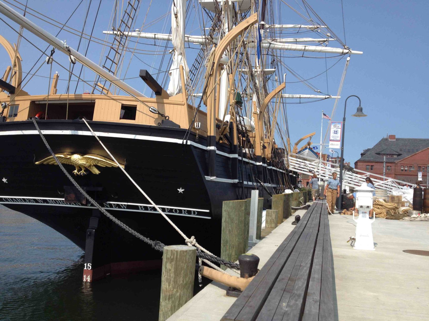 The Charles W. Morgan Returns to Connecticut