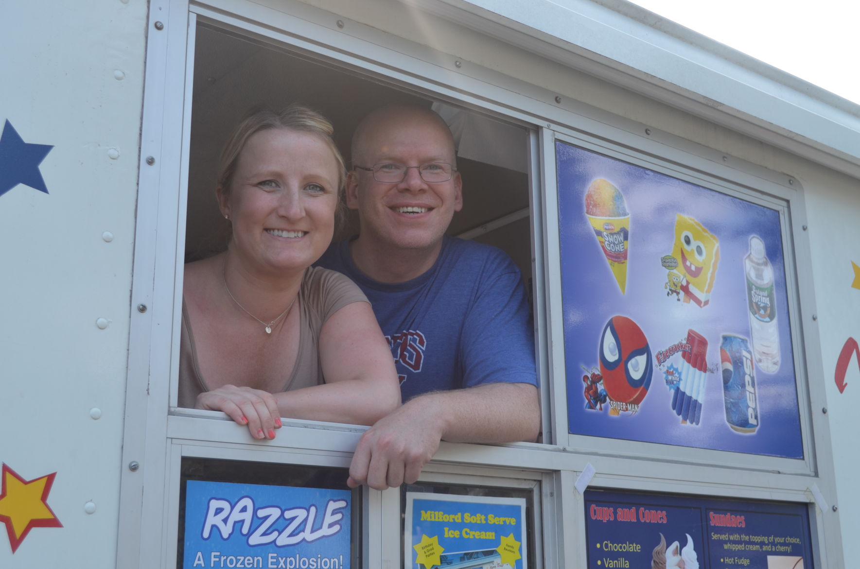 Teachers Sweeten Summer as Owners of Milford Soft Serve Ice Cream Truck Teachers Sweeten Summer as Owners of Milford Soft Serve Ice Cream Truck