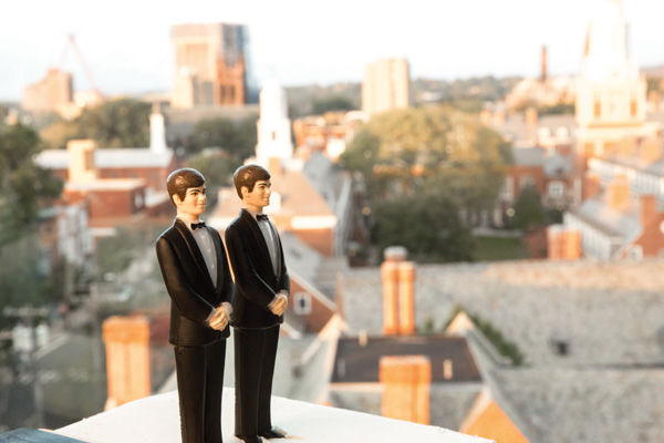 Real Wedding: Stephen Albert and James Bozzi